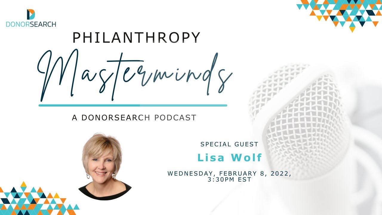 Lisa Wolf: Building a Community of Support with Special Events - YouTube