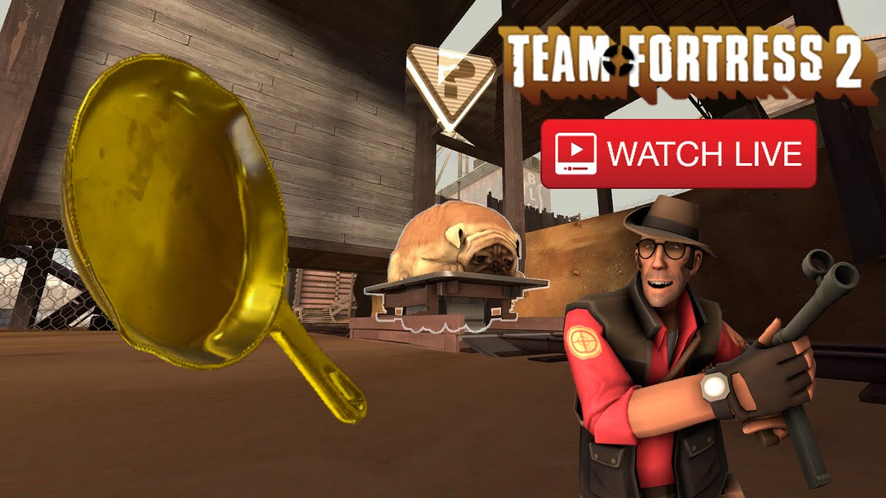 Randomizer Golden Frying Pan Killstreak Tf2 Stream Highlight Youtube