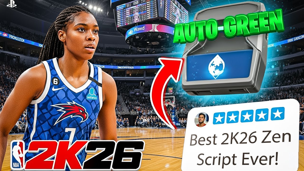 BEST *AUTO-GREEN* NBA 2K26 Cronus Zen Script for XBOX/PS5/PC! *FREE ...