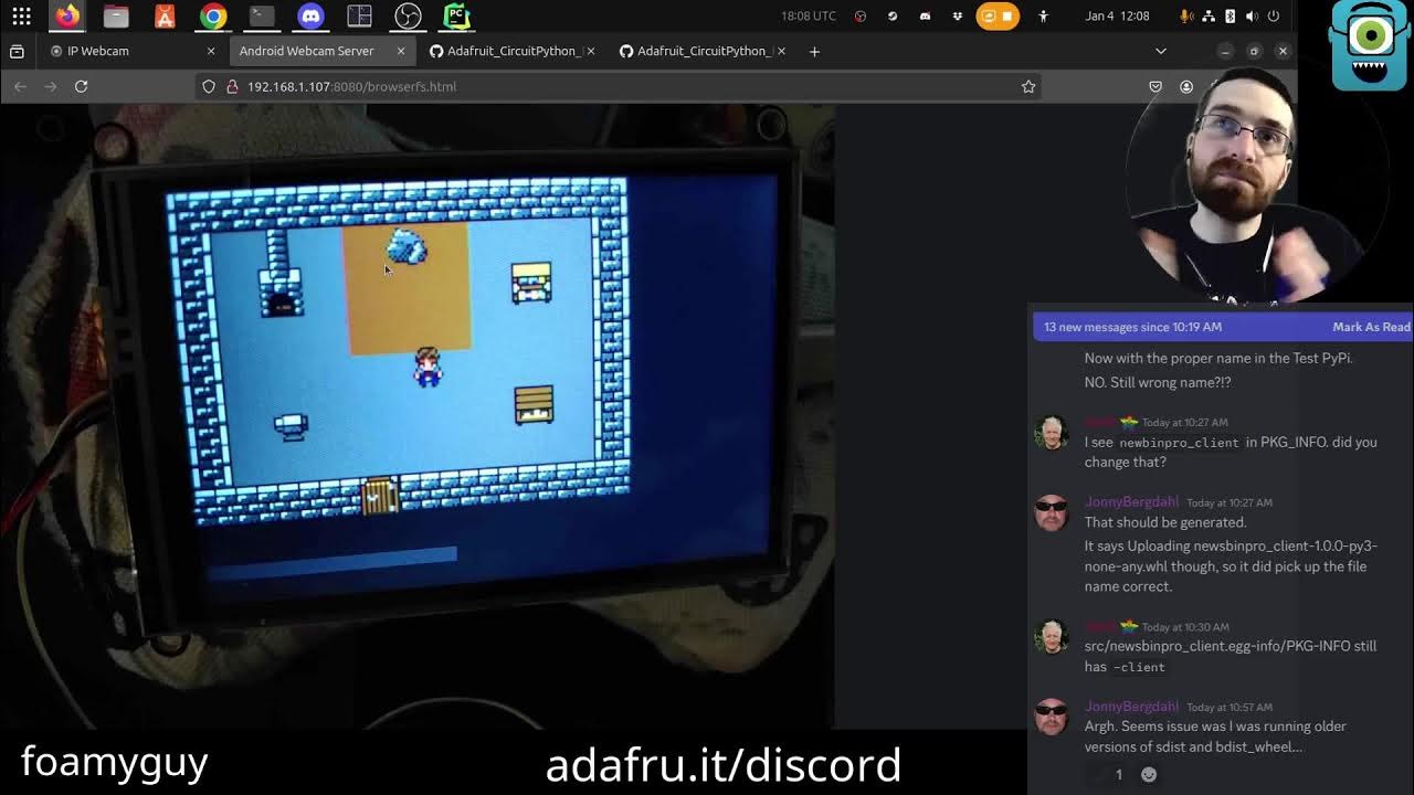 CircuitPython - New Crafting Game - YouTube