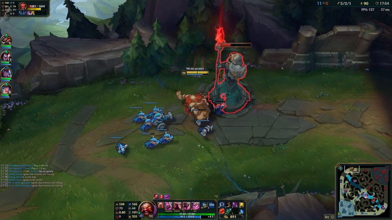 First time combo Gragas - YouTube