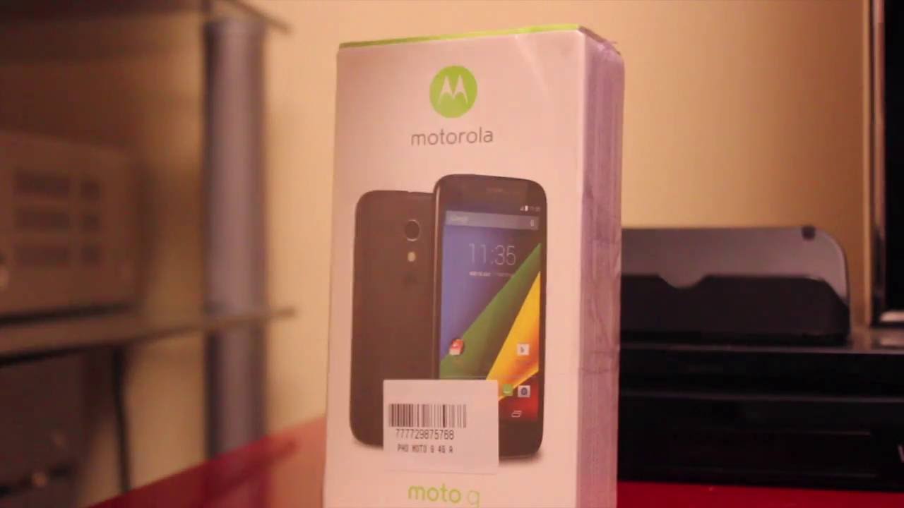 Motorola MOTO G (1st Generation) 4G - Unboxing - YouTube