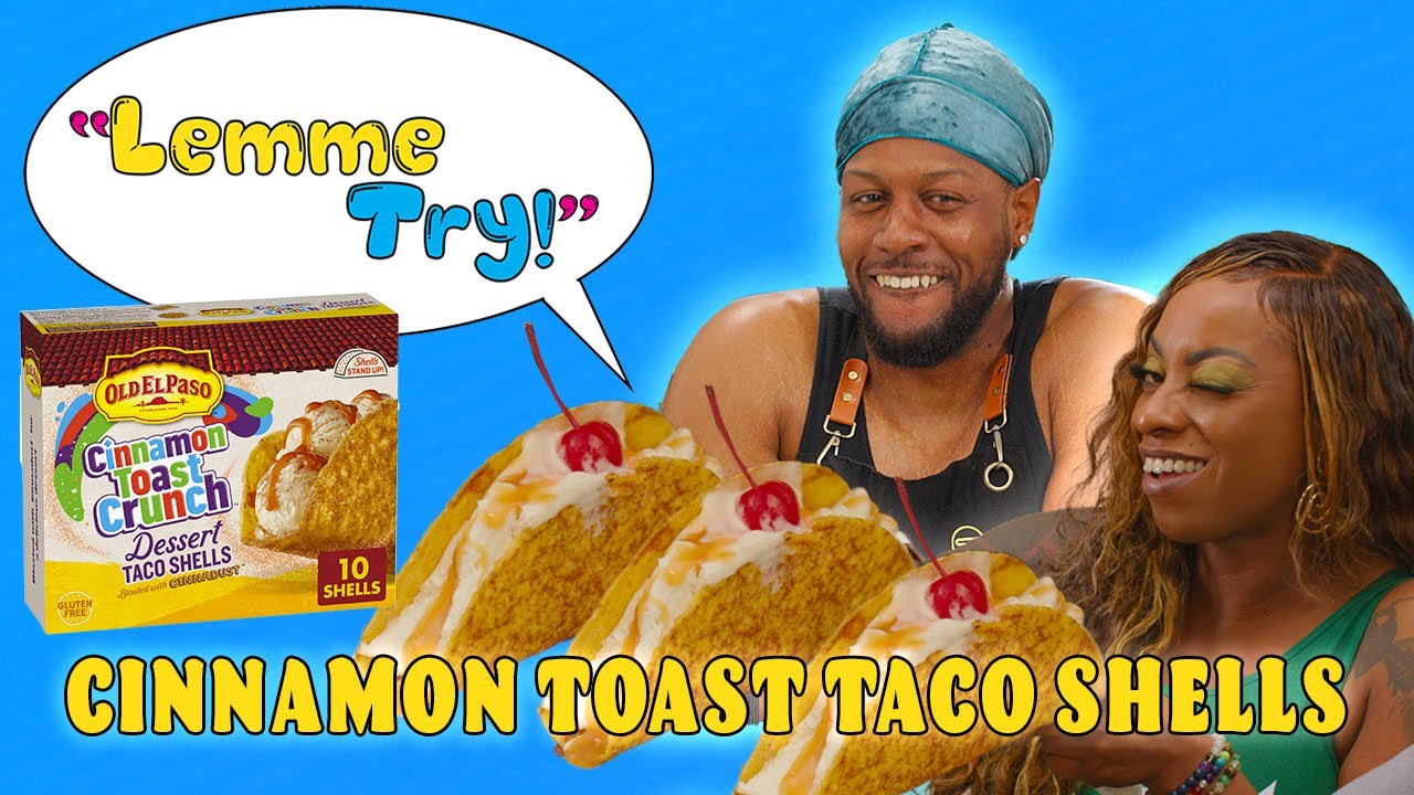 Lemme Try! | Cinnamon Toast Taco Shells | All Def - YouTube