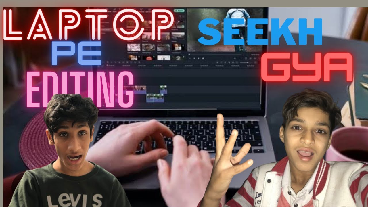 Laptop pe editing seekh gya😍 patang loot li😂 - YouTube