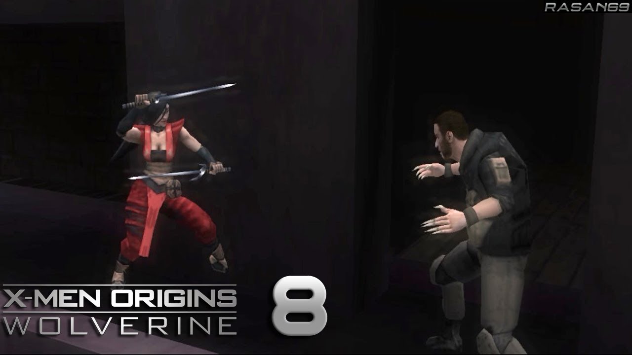 X-Men Origins - Wolverine (PSP) walkthrough part 8 - YouTube