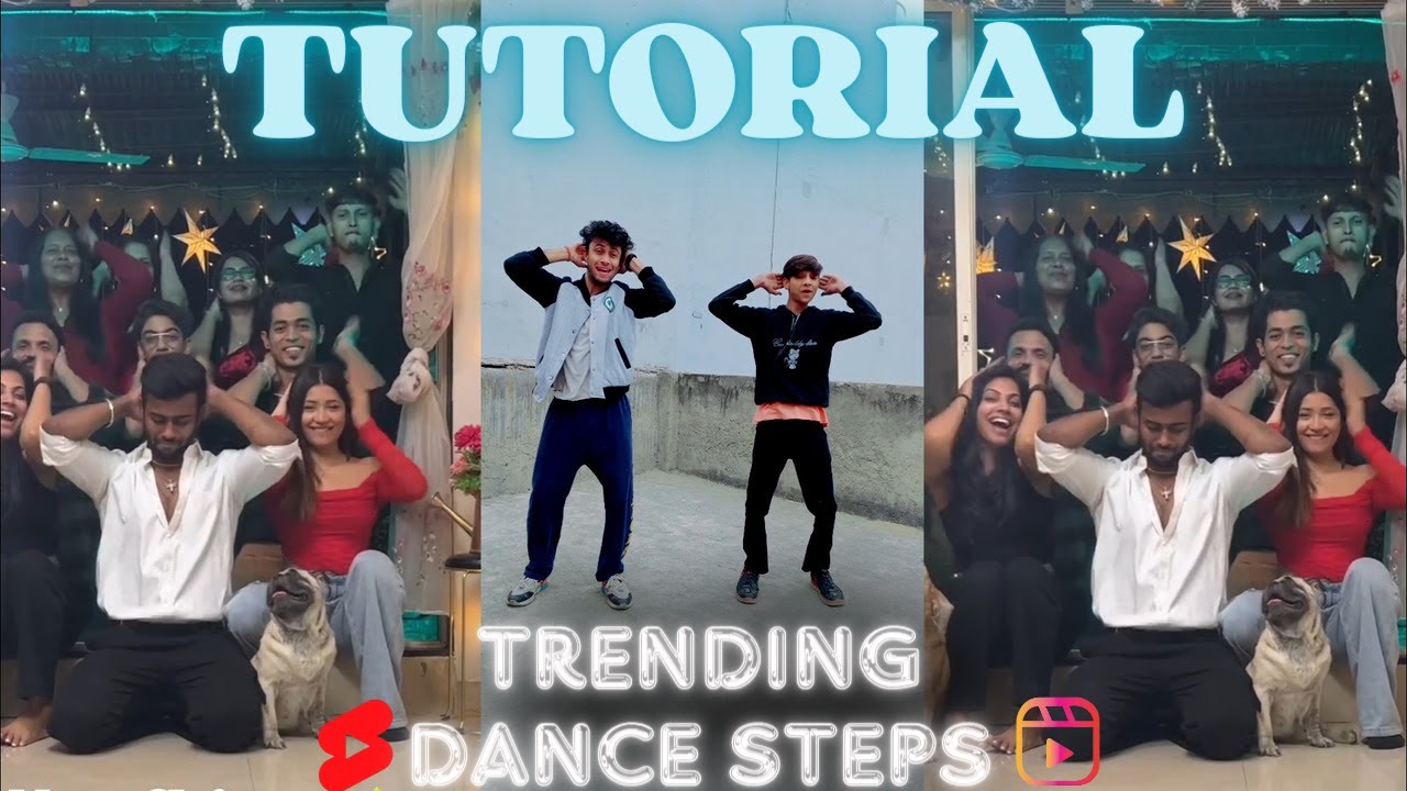 Reel trending dance steps TUTORIAL | training dance steps choreography ...