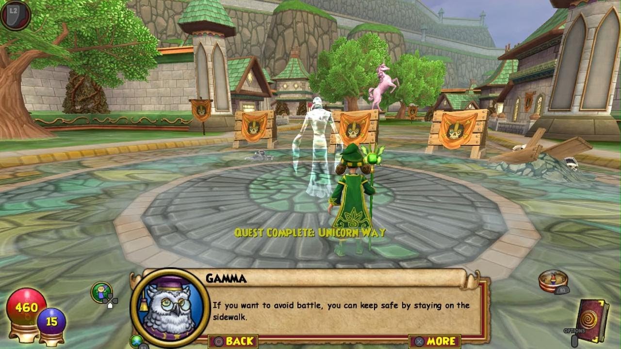Wizard 101 PS5 Finally Life WIZARD - YouTube
