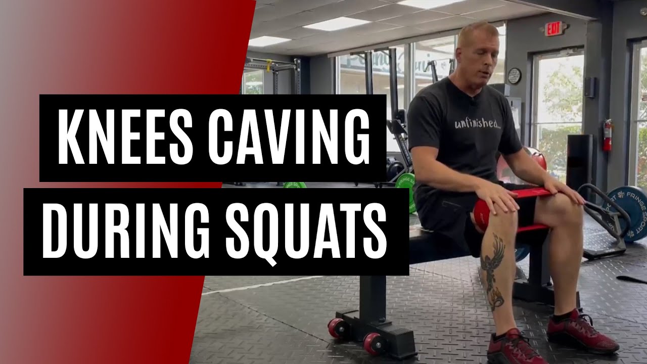 Knee Caving During Squats - YouTube