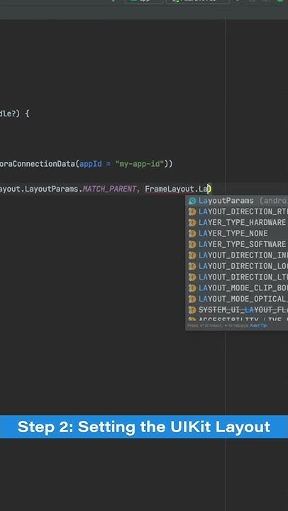Build a video calling app for #Android in just 3️⃣ steps with the Agora UIKit! - YouTube
