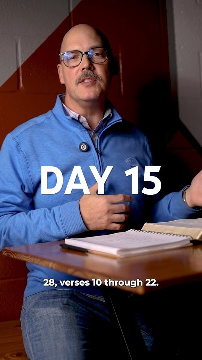 GETTING READY - READING PLAN - DAY 15 - YouTube