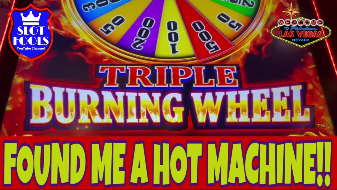 FOUND ME A HOT MACHINE 🔥 TRIPLE BURNING WHEEL | RED HOT DICE | SLOT ...