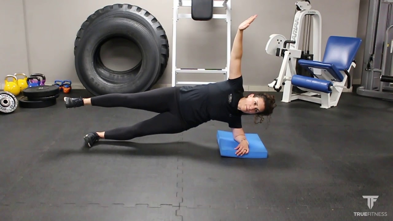 Side Plank (Leg Raised) - YouTube