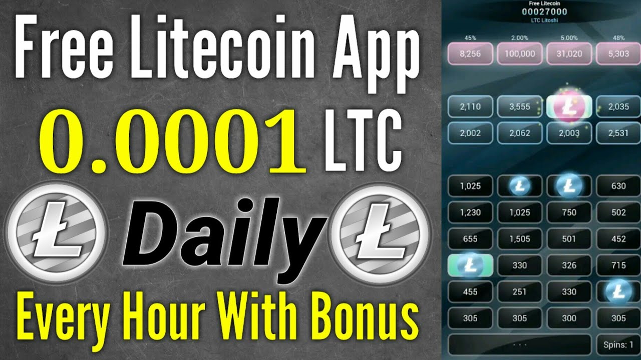 Free Litecoin - Brand new free Litecoi app - Earn Unlimited Litecoin ...