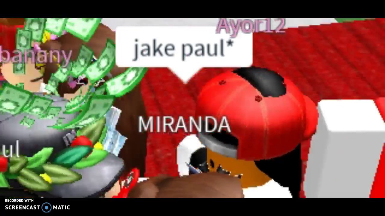 MIRANDA SINGS PLAYS ROBLOX FOR HER BAES - YouTube