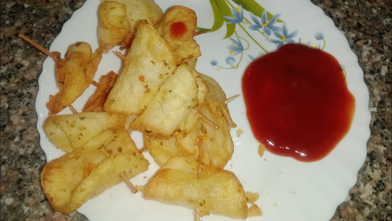 বাড়িতে বানিয়ে ফেললাম ক্রিসপি আলুর চিপস"potato chips neck recipe - YouTube