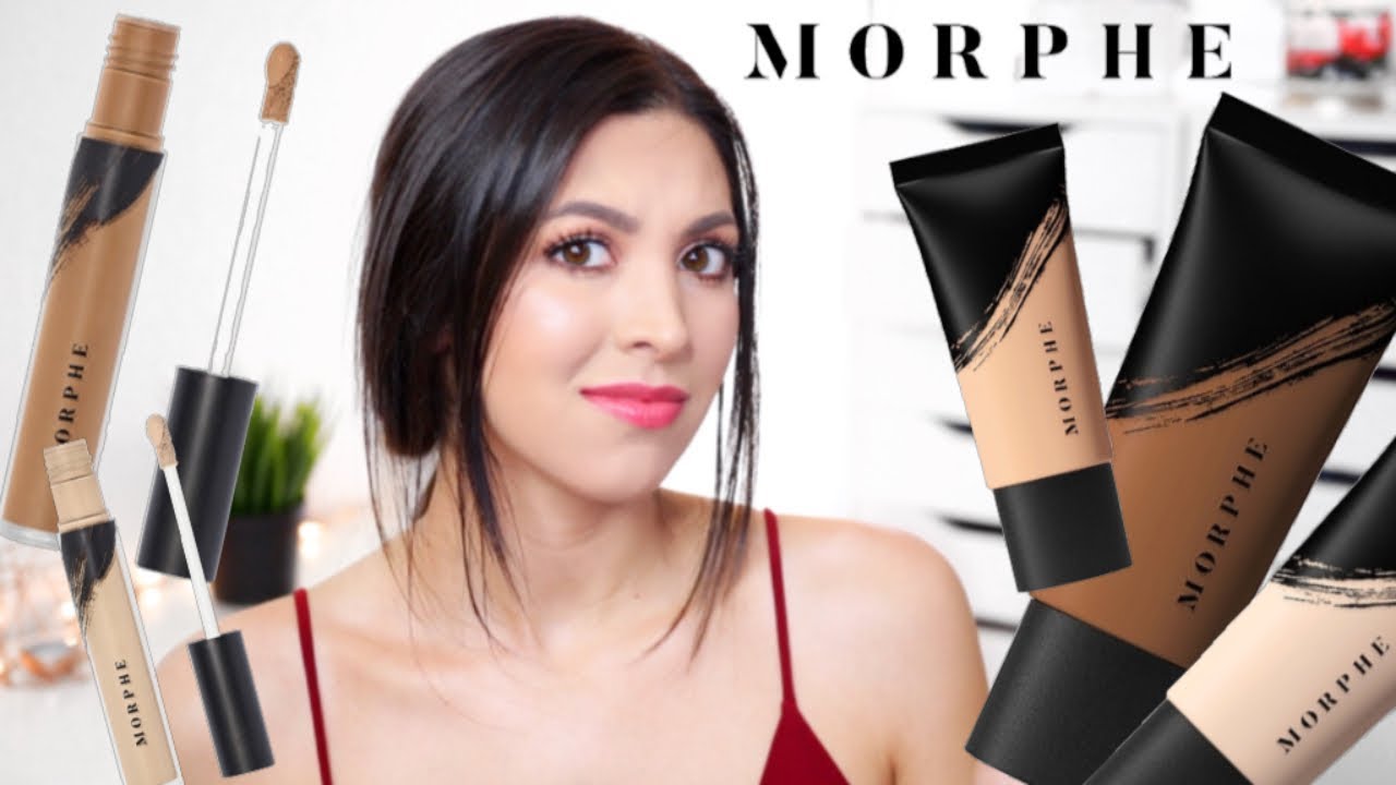 NEW MORPHE FLUIDITY FOUNDATION + CONCEALER WEAR TEST! | 2019 - YouTube