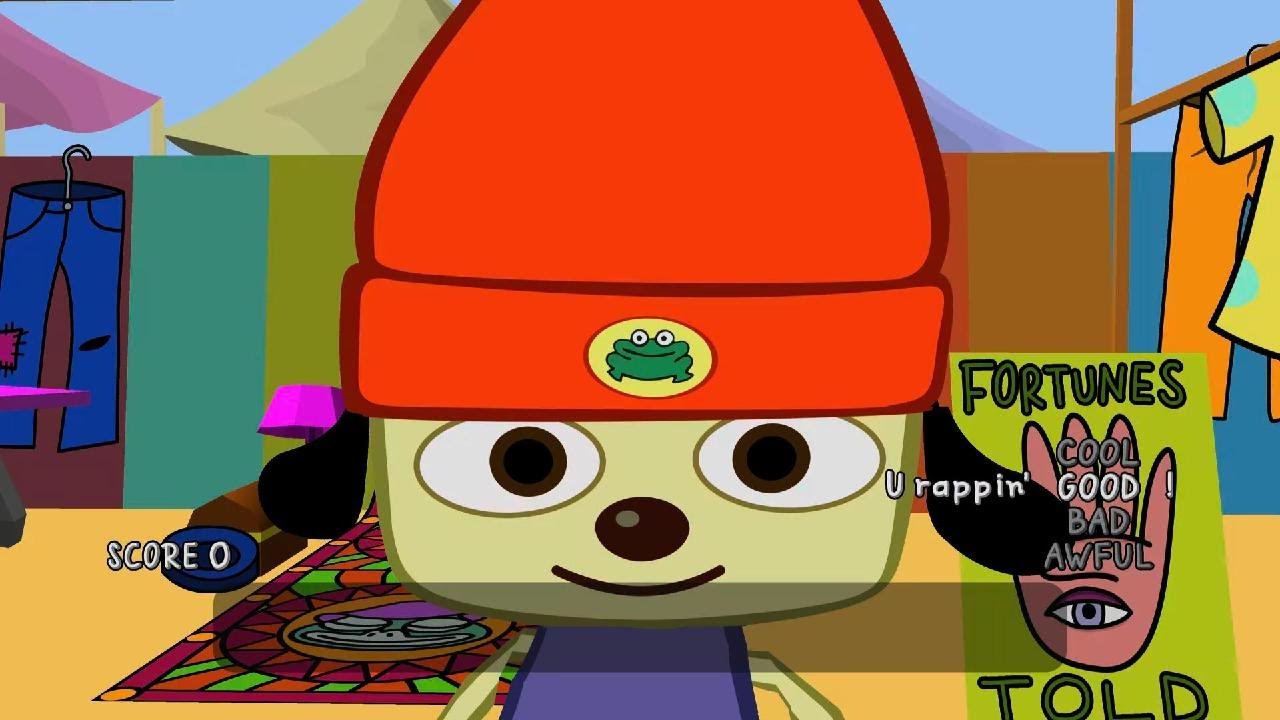 PaRappa the Rapper (Funky Funky Flow) - YouTube