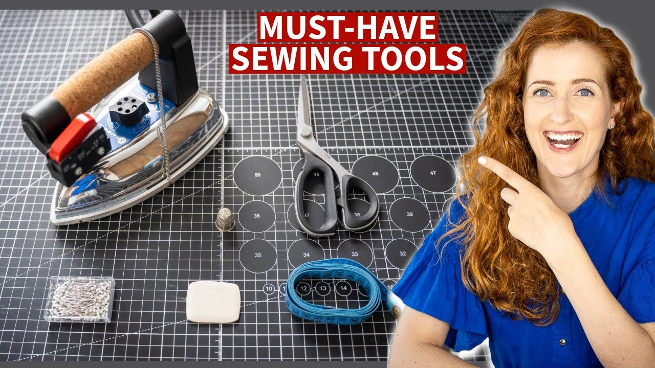 Start Sewing With Just 6 Tools (essential sewing tools for beginners ...
