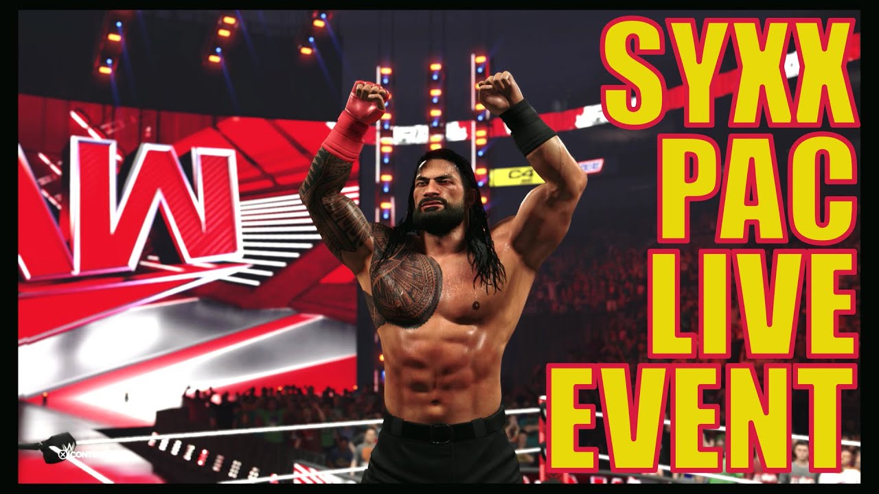 WWE 2K23 My Faction // Syxx Pac // Live Event - YouTube