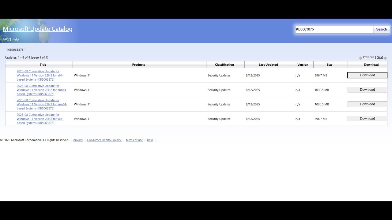 How to fix update KB5063875 failed to install in Windows 11 23H2 - YouTube
