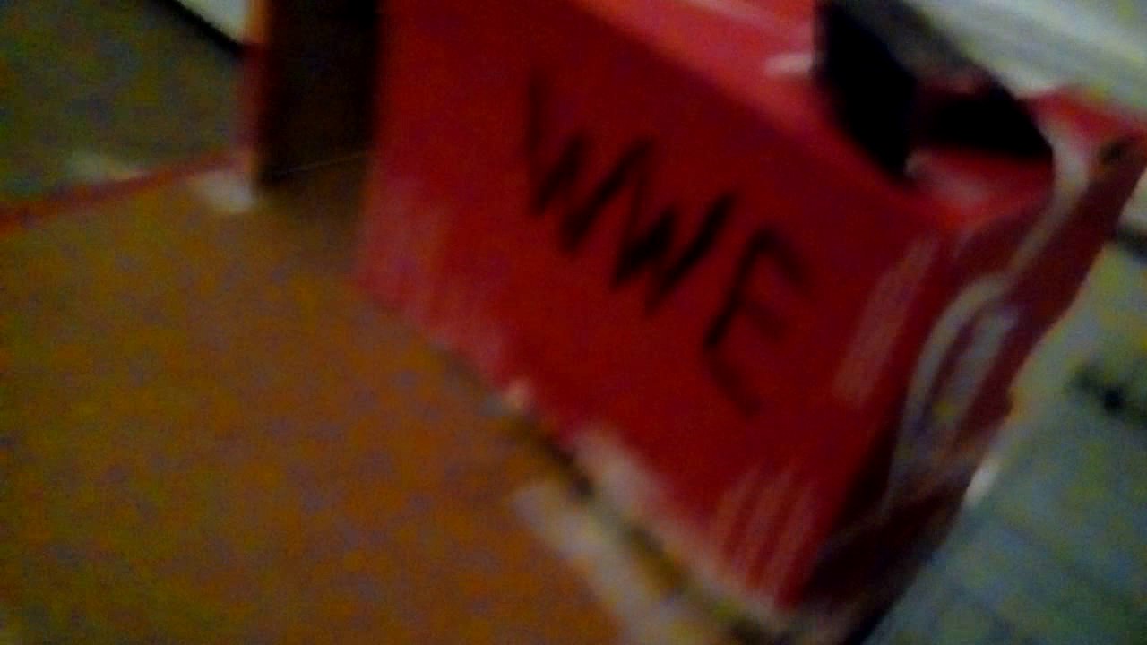 Wwe homemade entrance stage for wwe figures - YouTube