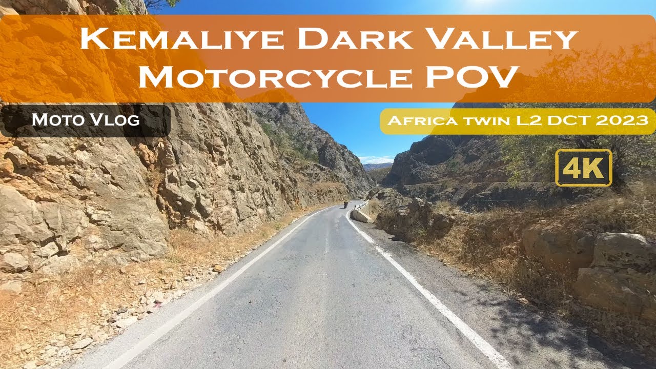 Thrilling Motorcycle Adventure | Kemaliye Dark Valley Ride | Honda ...