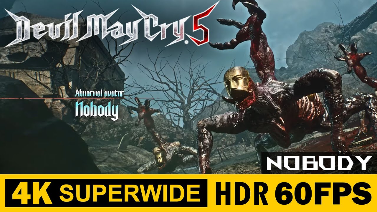 Nobody - Boss Fight | Devil May Cry 5 | Walkthrough, Gameplay, No ...