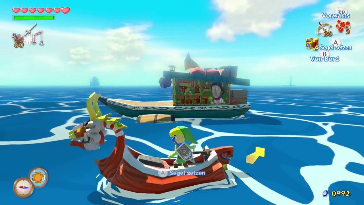 The Legend Of Zelda The Wind Waker HD Gameplay Part 16 - YouTube