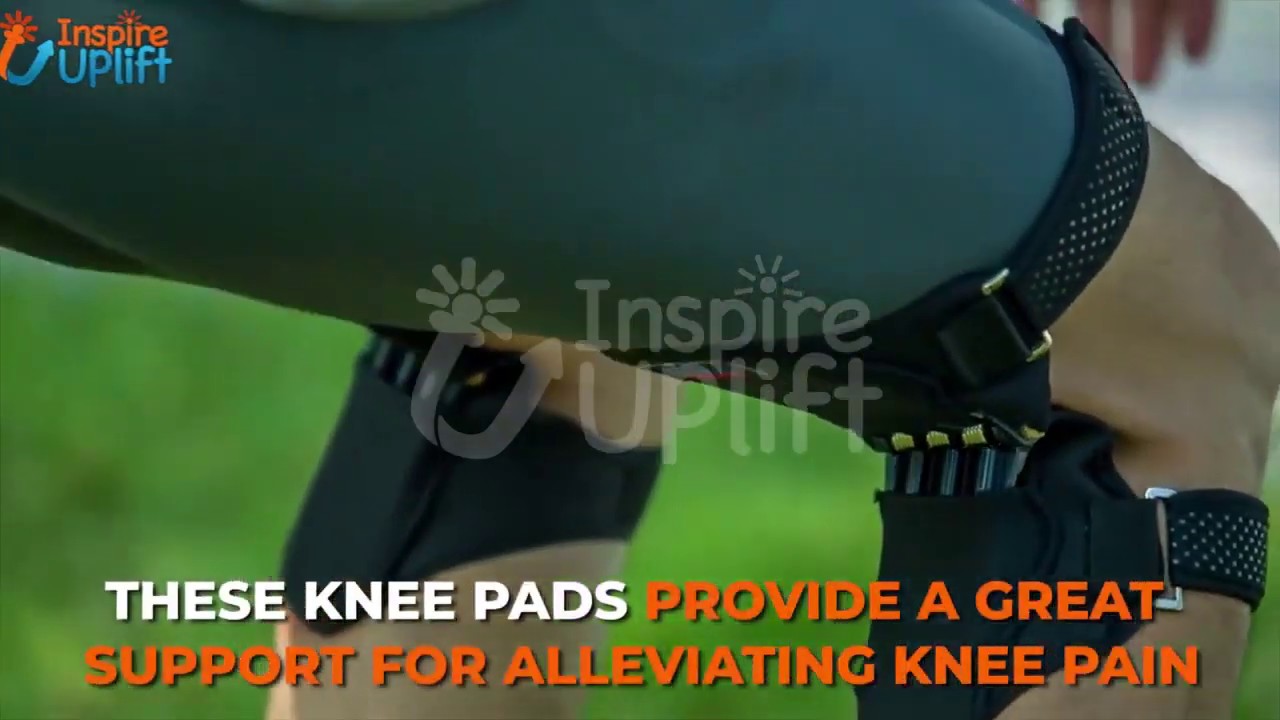 Power LEG Knee Stabilizer Pads Strong Lifting Power - YouTube