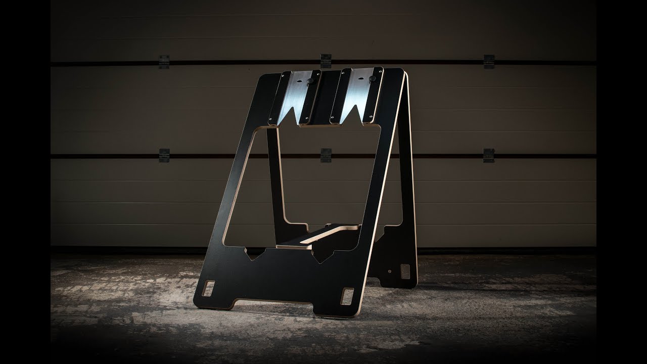 Bike rack for van & home - BikeStow - YouTube