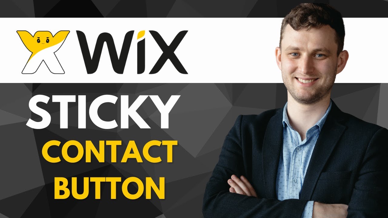 How To Create A Sticky Contact Button In Wix | Quick Guide 2025 - YouTube