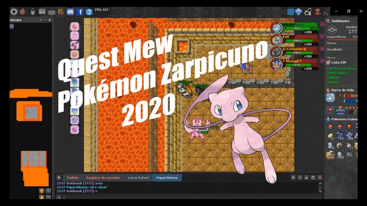 Quest Mew-[FREE]-Pokémon Zarpicuno - YouTube