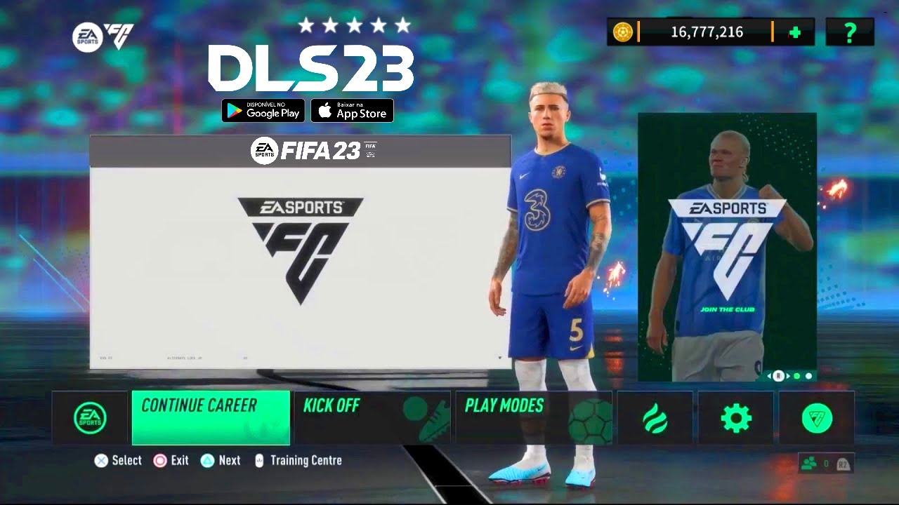 DLS 23 MOD EA SPORTS FC ANDROID OFFLINE GRÁFICOS 4K | LEGENDS NEW ...