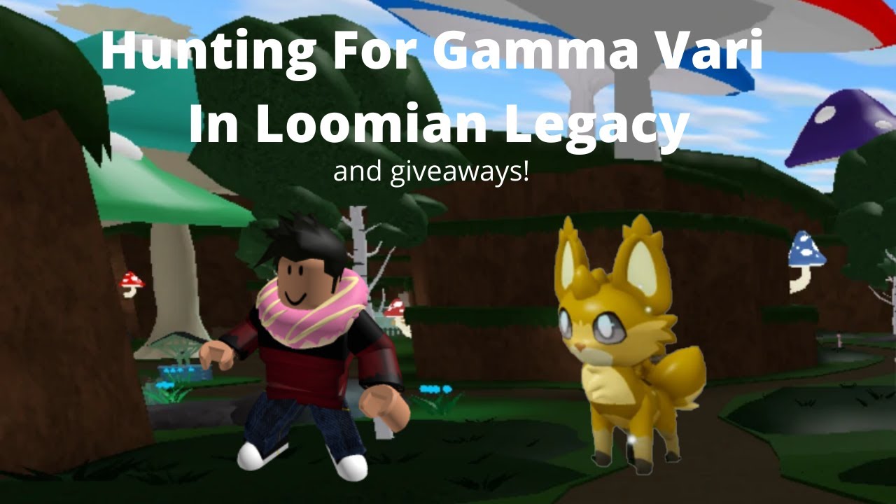 Hunting Gamma Vari In Loomian Legacy + Giveaways! - YouTube