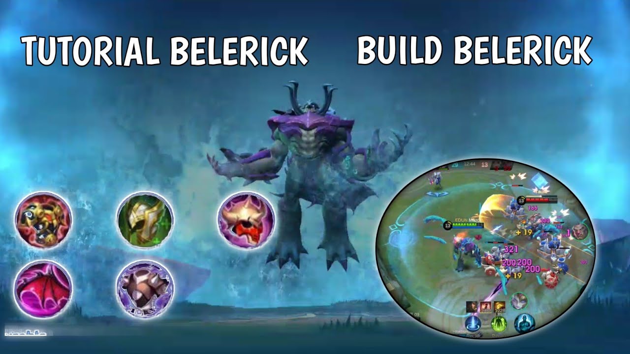 Best Build Belerick | Counter semua Hero #mlbbidcreator - YouTube
