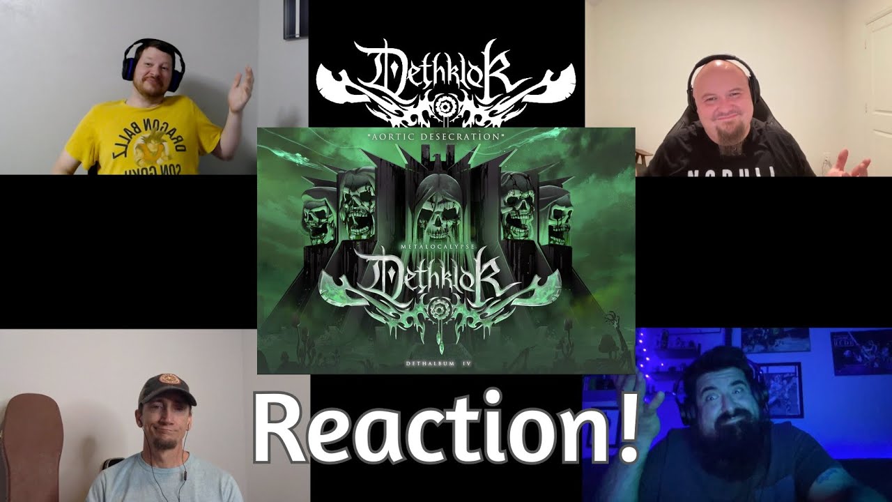 Dethklok - Aortic Desecration Reaction and Discussion! - YouTube