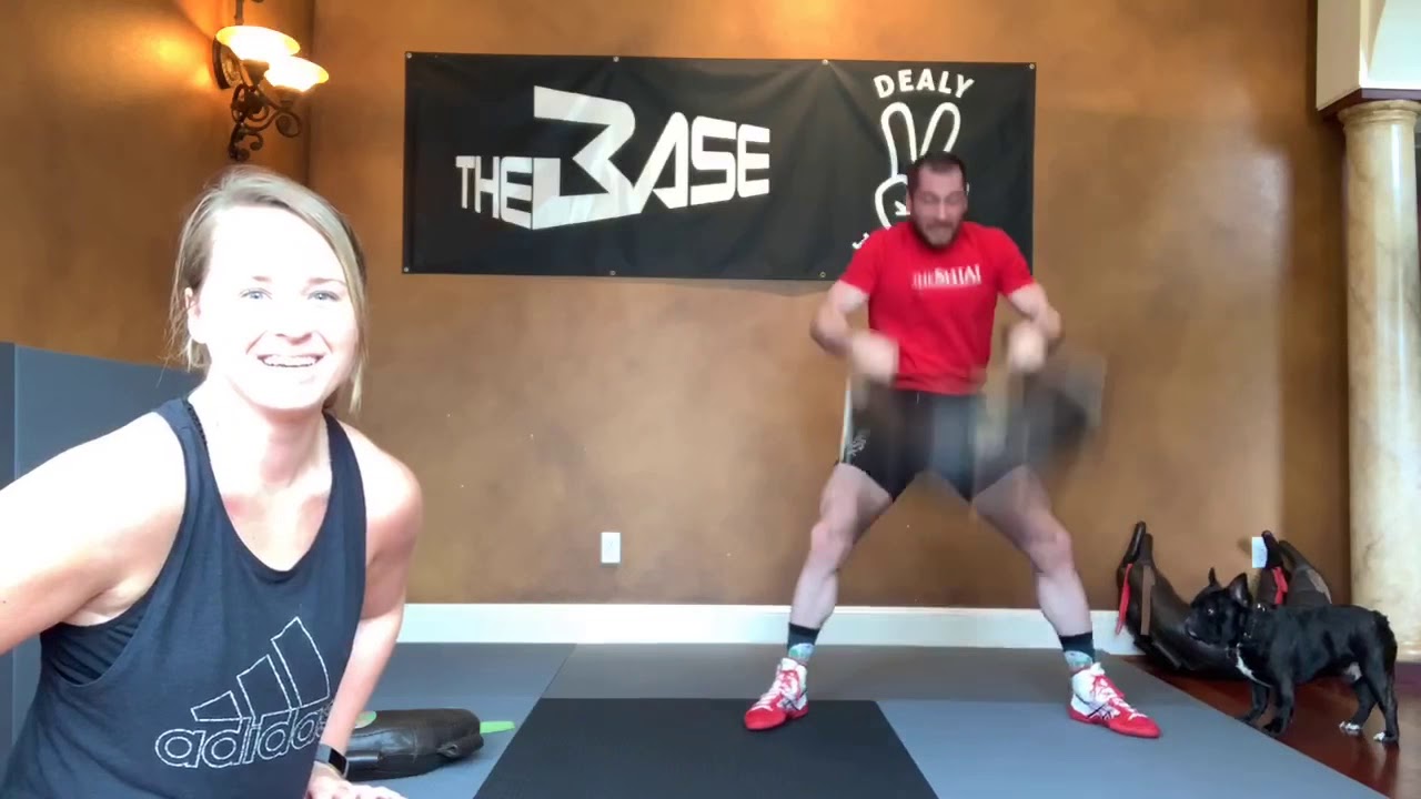 Bulgarian Bag Snatch and Swing Squat Progressions 10:00 EMOM Finisher ...
