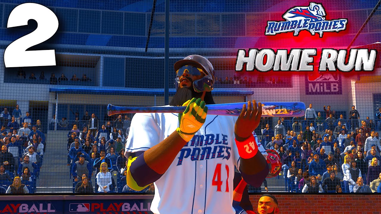 PETER GRIFFIN'S FIRST CAREER HOME-RUN! MLB The Show 23 Road to The Show ...