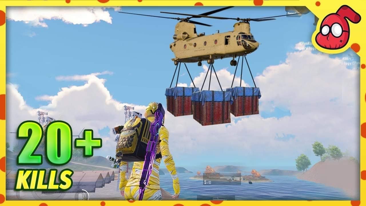 New Helicopter Airdrop XXL | PUBG Mobile - YouTube