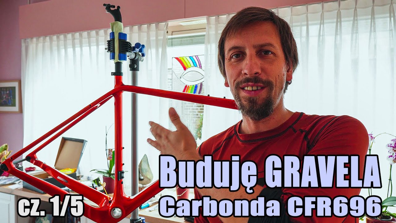 Buduję karbonowy gravel na wyprawy. Nowy rower Carbonda CFR696. Carbon ...