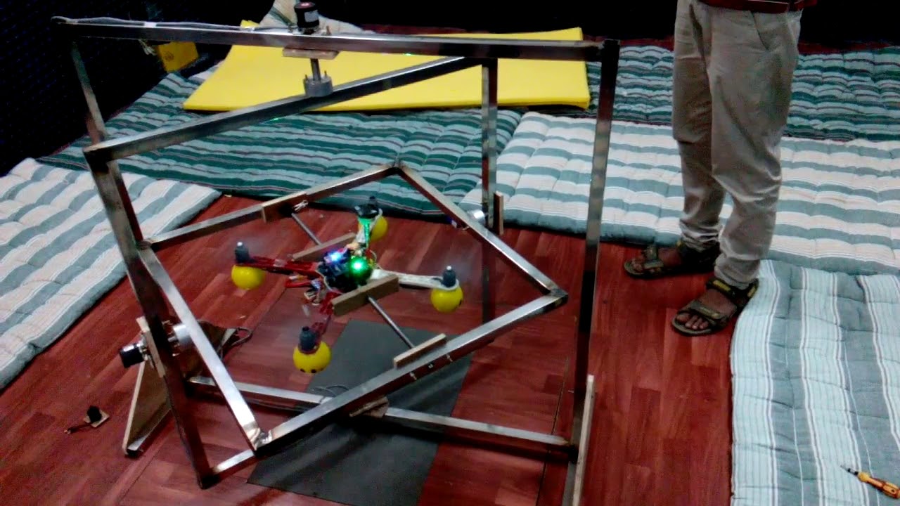 Later stage of PID tuning using the test rig, IIT J - YouTube