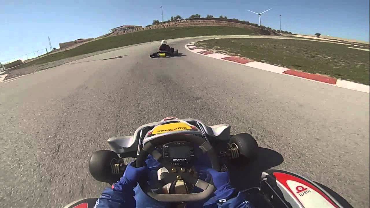 Formula-K con rotax max en circuito campillos - YouTube