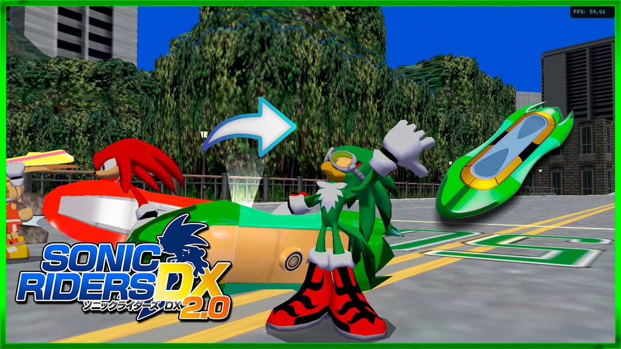 HYPER JET | SONIC RIDERS DX 2.1 - YouTube