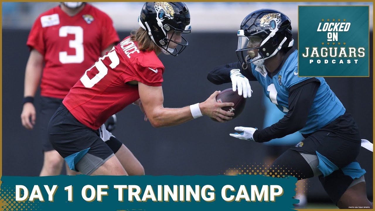 Day 1 of Jacksonville Jaguars Training Camp In The Books - YouTube
