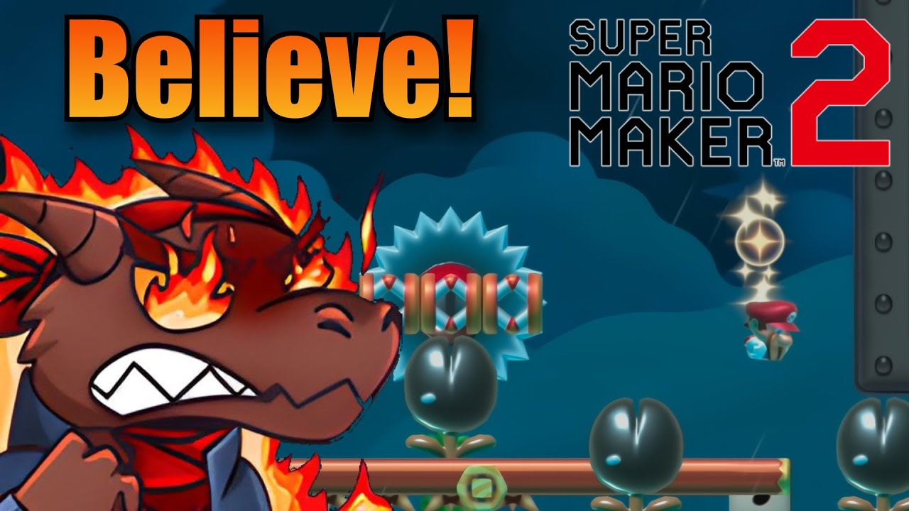 Jumping through the sky! | Mario Maker 2 Viewer Levels #mariomaker2 ...