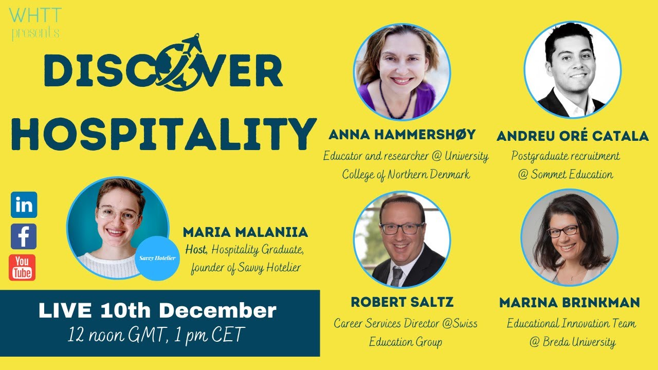 Discover Hospitality - Episode 1 - Career Paths in Hospitality