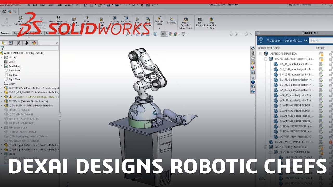 Dexai Designs Robotic Chefs - YouTube