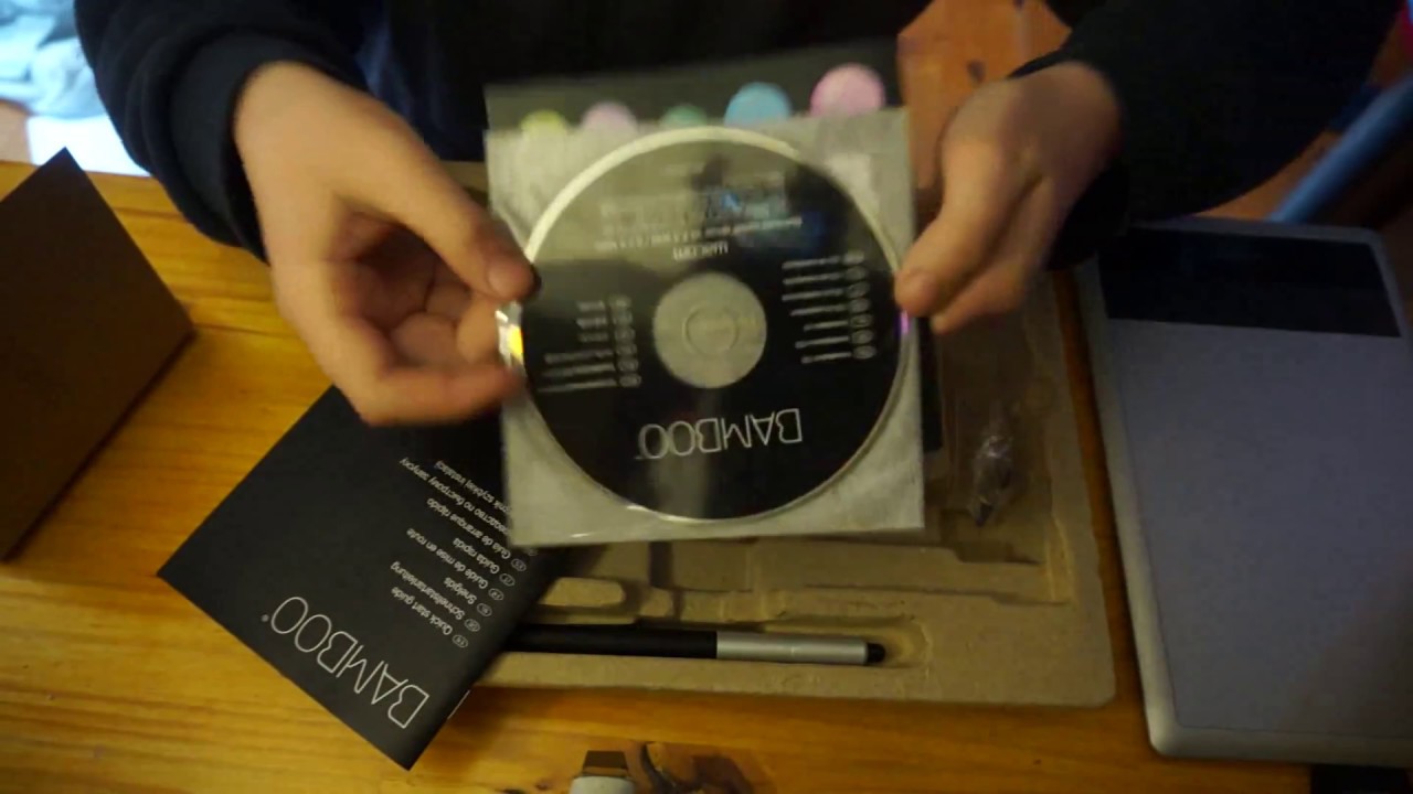 Wacom Bamboo CTH-470 Unboxing Review - YouTube