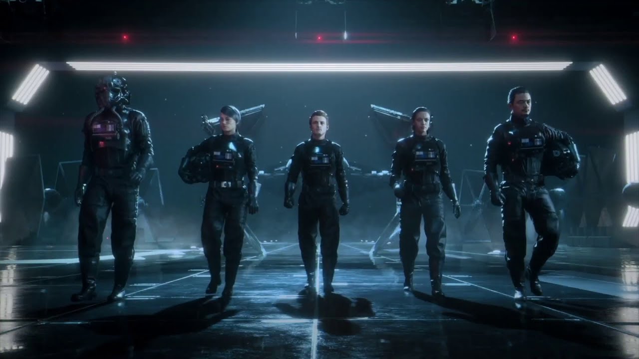 STAR WARS SQUADRONS Official Trailer 2020, Peta Sergeant, Phil Morris ...