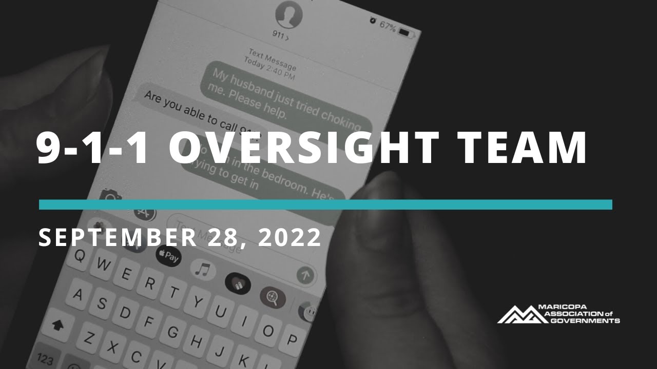 9-1-1 Oversight Team 9/28/2022 Special Meeting - YouTube